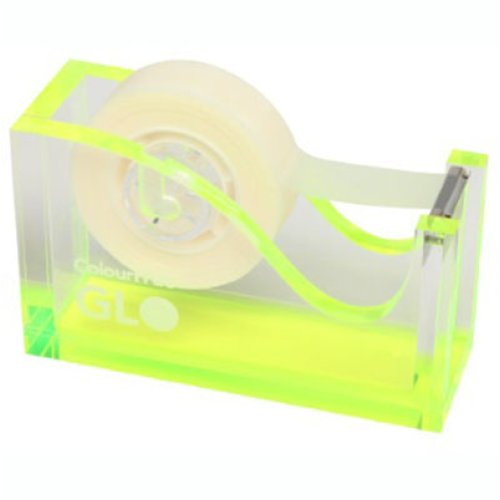 Tape Dispenser - Colourhide - Glo - My Glowing - Acylic - Yellow ...