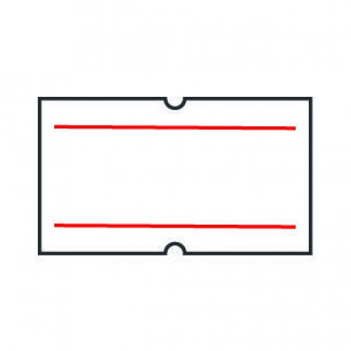 Label Meto 21x12mm Red Lines Removable Non Tamper Red/white (Pack of 10 ...