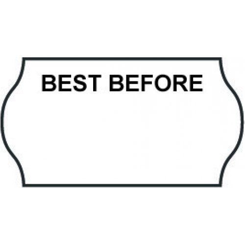 Label Meto 22x12mm 7.22 Best Before Freezer Grade Non/tamp White (Pack ...