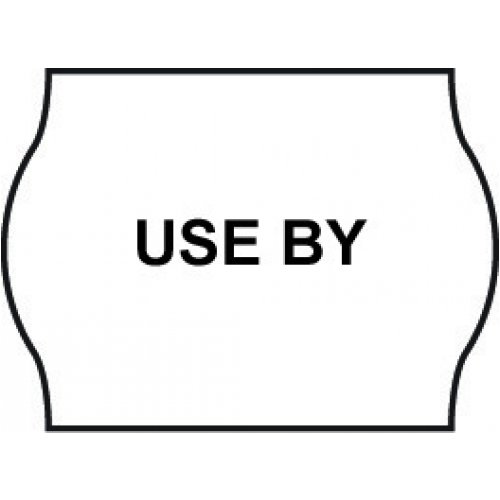 Label Meto 22x16mm 15.22 Use By Freezer Grade Non Tamper Black/white ...