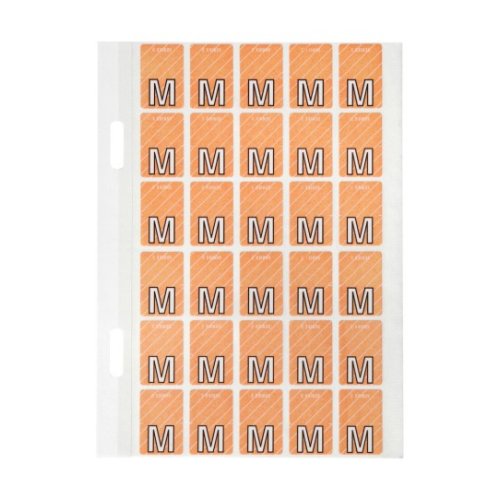 Lateral File Label - Avery - Top Tab - Colour Code M - Pink Stripe ...