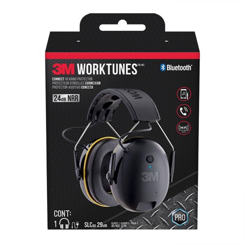 3M - Worktunes Hearing Protector - (Box of 4) | Skout Office Supplies