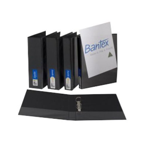 Insert Binder - Bantex - A4 - 4D Ring 50mm - Black | Skout Office Supplies