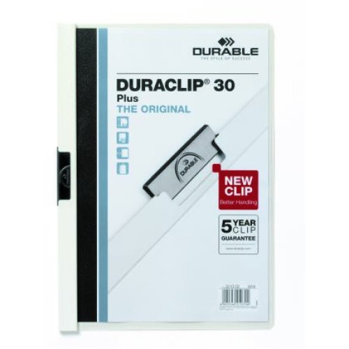 Duraclip File - Durable - A4 - White | Skout Office Supplies