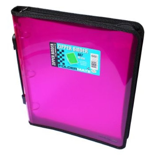 Zipper Binder - Foldermate - A4 - 3R 25mm - Red | Skout Office Supplies