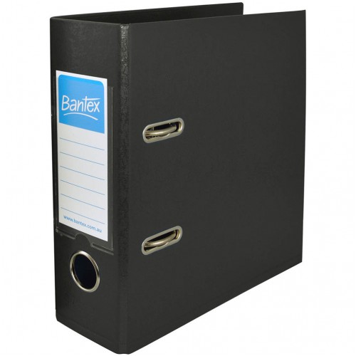 Lever Arch File - Bantex - A5 - Black | Skout Office Supplies