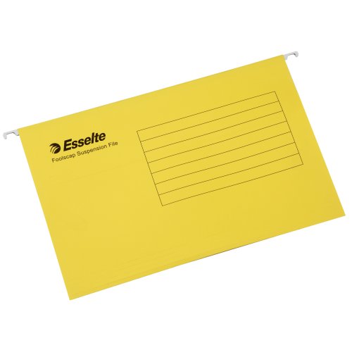 Suspension File - Esselte FC Complete Yellow (Box of 50) | Skout Office ...