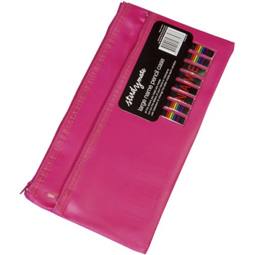 Pencil Case - Marbig - Large 31x17cm - 2 Zip Name - Assorted | Skout ...