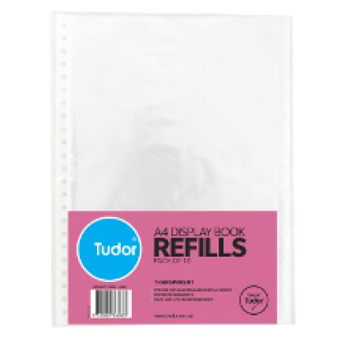 Display Book Refills - Tudor - Pack of 10 | Skout Office Supplies