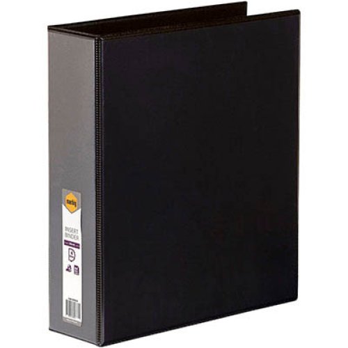 Insert Binder - Marbig - A4 - Clearview - 4D Ring 50mm - Black | Skout ...