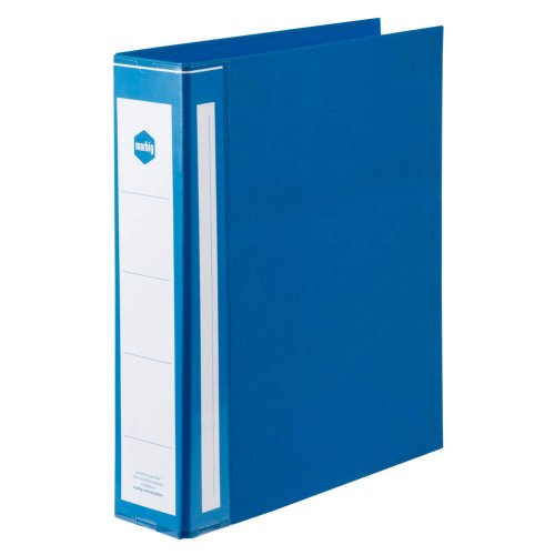 Binder - Marbig - A4 - Enviro Wide Capacity - 4D Ring 50mm - Blue | Skout Office Supplies