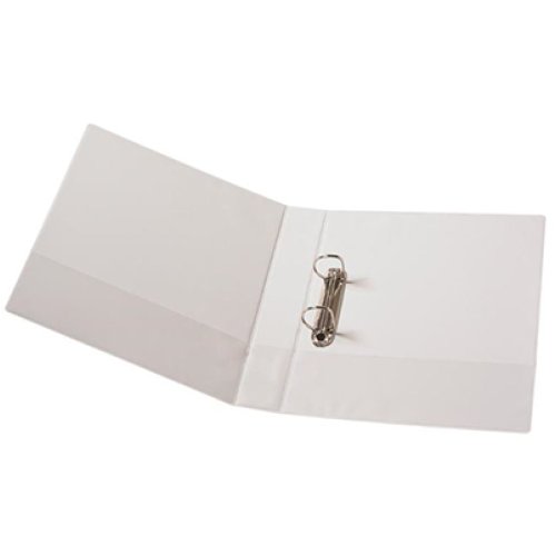 Insert Binder - Marbig - A4 - Clearview - 2D Ring 19mm - White | Skout Office Supplies
