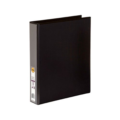 Insert Binder - Marbig - A4 - Clearview - 4D Ring 38mm - Black | Skout ...