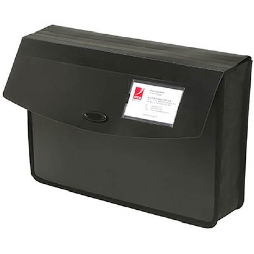 Attache Wallet Marbig FC Expanding Black | Skout Office Supplies