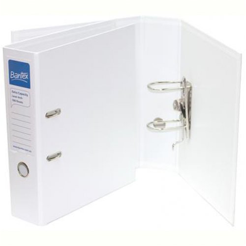 Lever Arch Binder - Bantex - A4 - Eco - 85mm - White | Skout Office ...