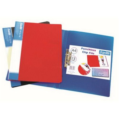 Punchless File A4 Bantex Black | Skout Office Supplies