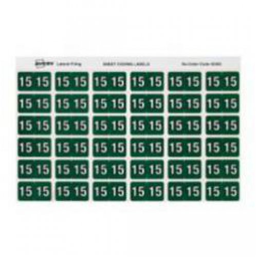 Side Tab Label - Avery - 25x38mm - Year Code 15 - Pack of 180 | Skout ...