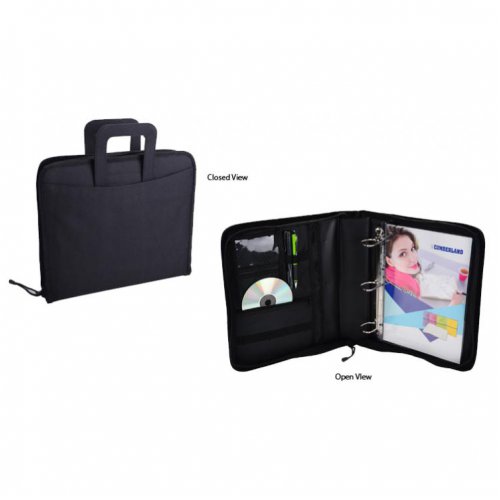 Compendium Binder Case - Cumberland - A4 - 3 D-ring - 50mm - Black ...