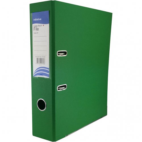 Lever Arch File - Initiative - A4 - PP - Green | Skout Office Supplies