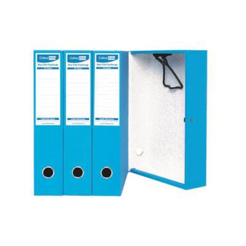 Box File - Colourhide - Foolscap - Blue | Skout Office Supplies
