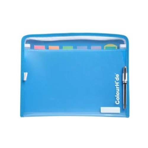 Expanding File - Colourhide - Foolscap - Zipit - 7 Pocket - Blue ...