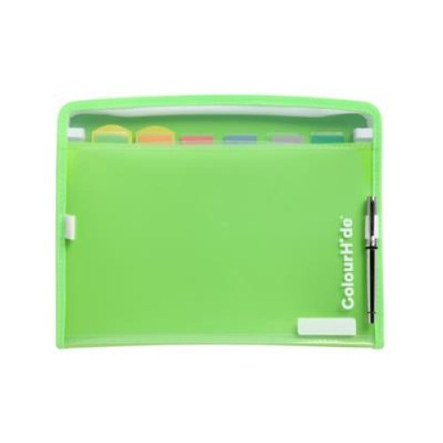 Expanding File - Colourhide - Foolscap - Zipit - 7 Pocket - Green ...