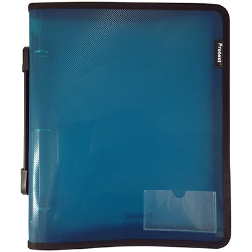 Binder Buddy - Protext - A4 - 3 Ring - 25mm With Zipper/handle - Aqua ...