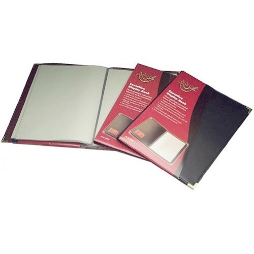 Executive Display Book - Colby - 40 Pocket - Burgundy | Skout Office ...