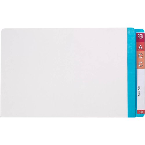 Lateral File - Avery - Legal - 42536 - White with Light Blue Tab ...