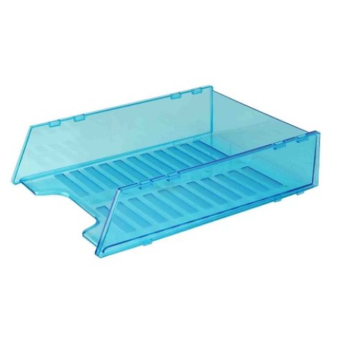 Document Tray - Italplast - I60 - Neon Blue | Skout Office Supplies