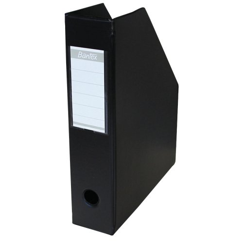 Magazine File - Bantex - A4 - PVC - 115mm - Black | Skout Office Supplies