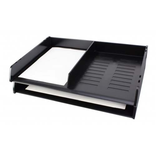 Document Tray - Italplast - A3 - Black | Skout Office Supplies