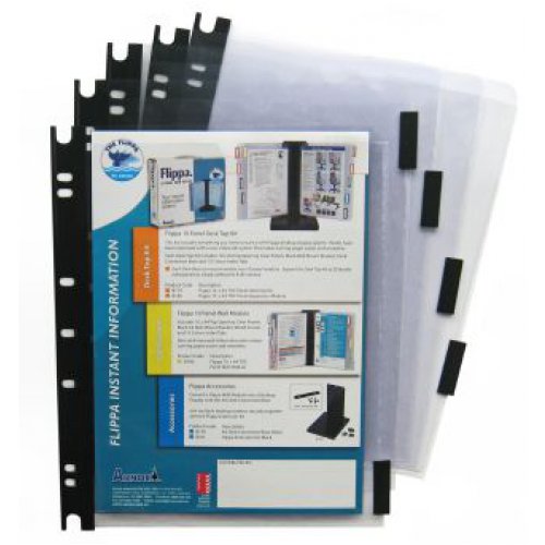 Panels - Arnos - Flippa Top Opening - Clear - Pack of 5 | Skout Office ...