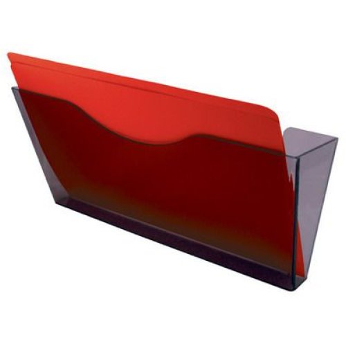 Document Pocket Wall Mount - Esselte - Landscape Foolscap Smoke | Skout ...