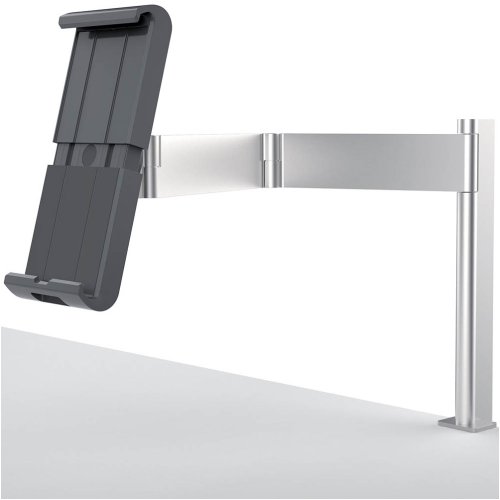 Tablet Holder Table Clamp - Durable - Black/Silver | Skout Office Supplies