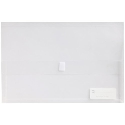 Document Wallet - Marbig - FC - Polypick - Clear | Skout Office Supplies