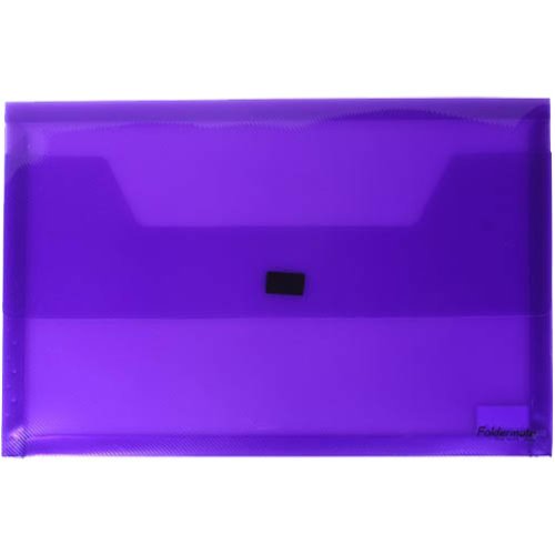 Document Wallet - Foldermate - FC - Polypro - Purple | Skout Office ...