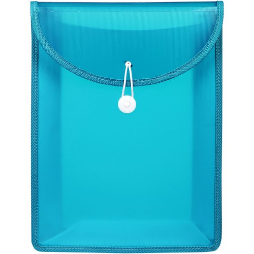 Top Load File - Marbig - With Elastic Closure - PP - A4 - Aqua | Skout ...