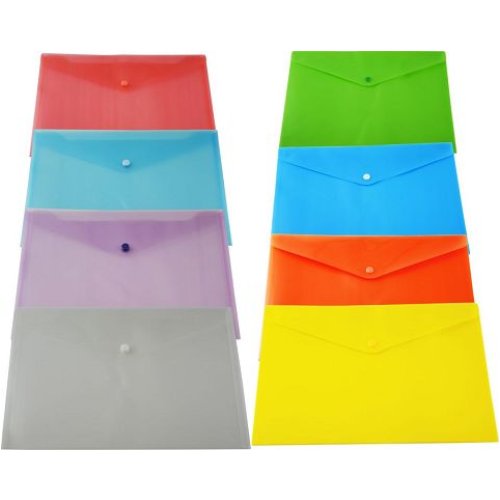 Document Wallet - Osmer - A4 - Yellow | Skout Office Supplies