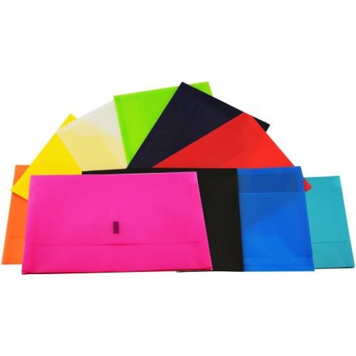 Document Wallet - Osmer - Foolscap - Pink | Skout Office Supplies
