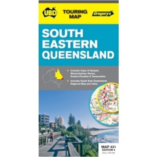 Map Gregory's/UBD South East Queensland 431 5th Ed | Skout Office Supplies