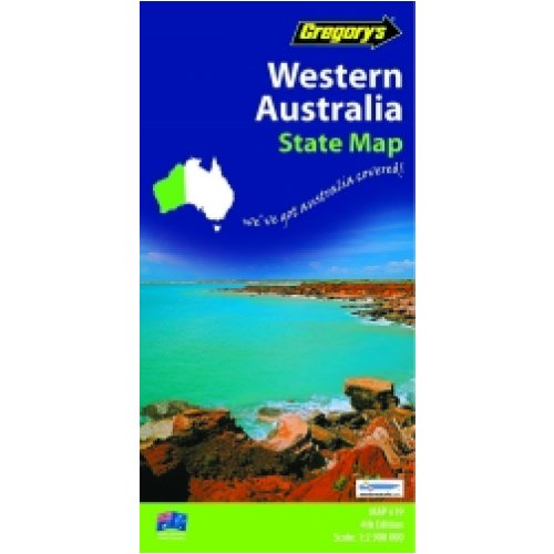 Map - Gregory's - West Australia 619 - 6th Edition | Skout Office Supplies