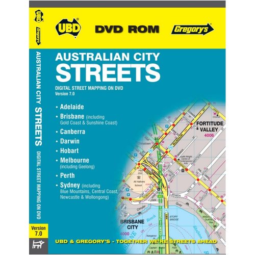 Street Directory UBD Australian Cities DVD 7th Edition | Skout Office ...