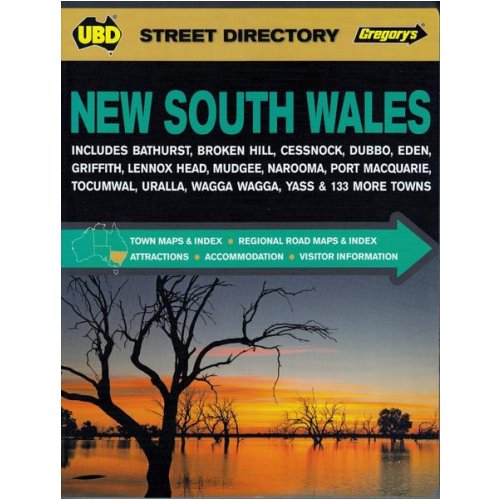 Street Directory UBD NSW Cities and Towns 19th | Skout Office Supplies