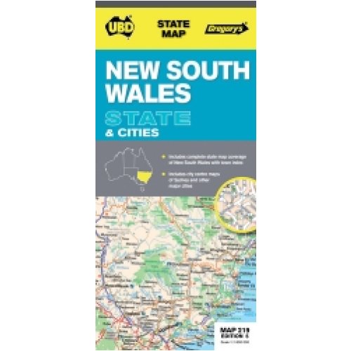 Map UBD New South Wales 270 26th Edition | Skout Office Supplies