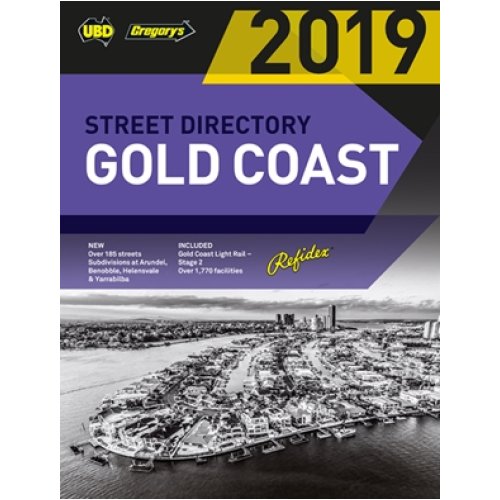 Street Directory - UBD - Gold Coast 2019 Refidex - 21st Edition | Skout ...
