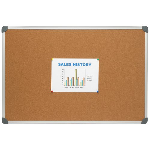 Corkboard - Nobo - Aluminium Frame - 600x900mm | Skout Office Supplies