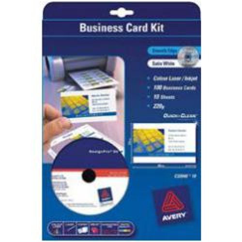 Business Card - Avery - A4 - Inkjet Q&c Photo C32028 - 25 Pack | Skout ...