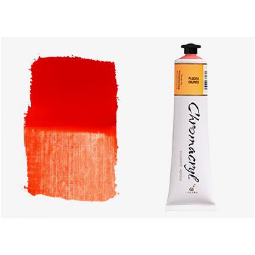 Acrylic Paint - Chromacryl - 75ml - Fluro Orange | Skout Office Supplies