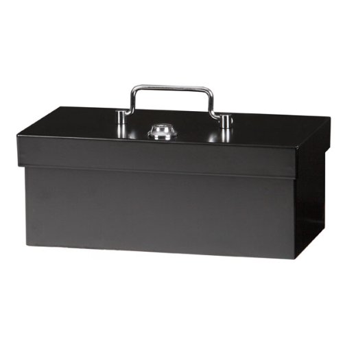 Esselte Cash Box No.8 Black | Skout Office Supplies